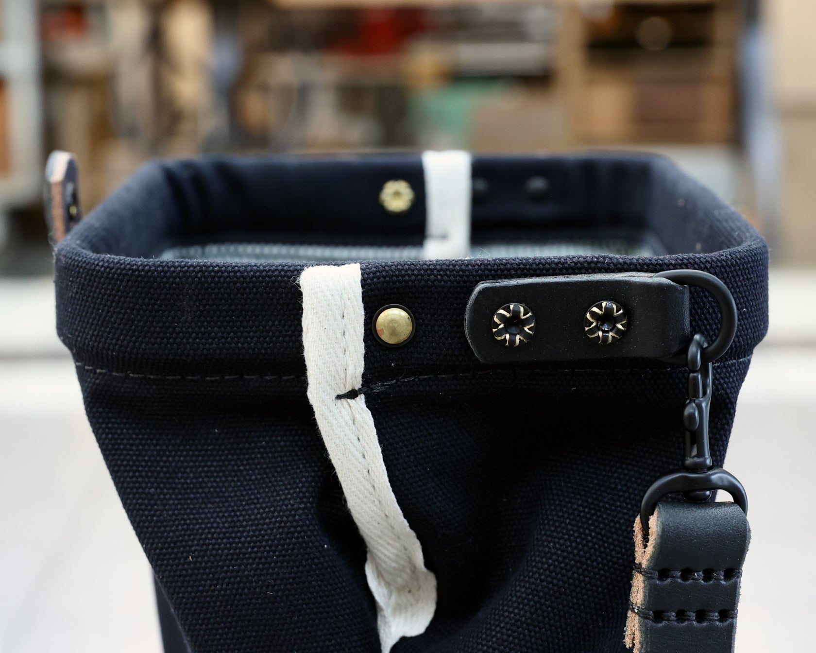 Blacked Out Tool Bag Crossbody - Limited Edition – Werther Leather Goods